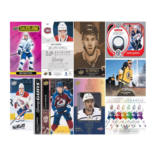 Upper Deck 2021-22 Series 1 Hockey Retail Box Bundle One – SOMCAN